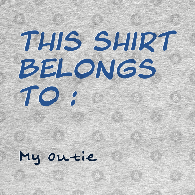 This Shirt Belongs To: My Outie - Severance Lumon Merch - T-Shirt ... This Shirt Belongs To: My Outie - Severance Lumon Merch - T-Shirt ...